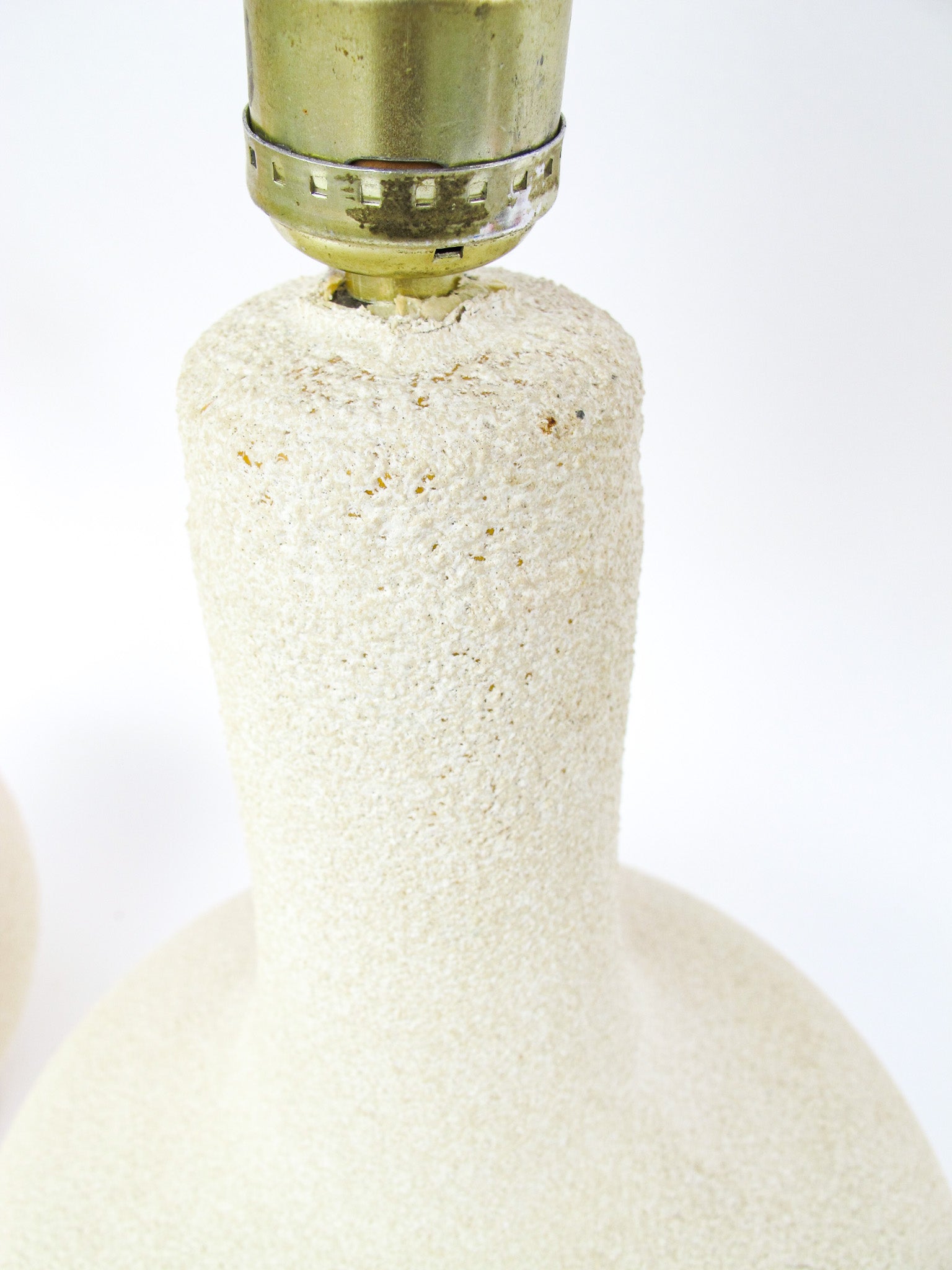 Set of Two Ceramic Midcentury Chilo Neutral Table Lamps – Portland Revibe