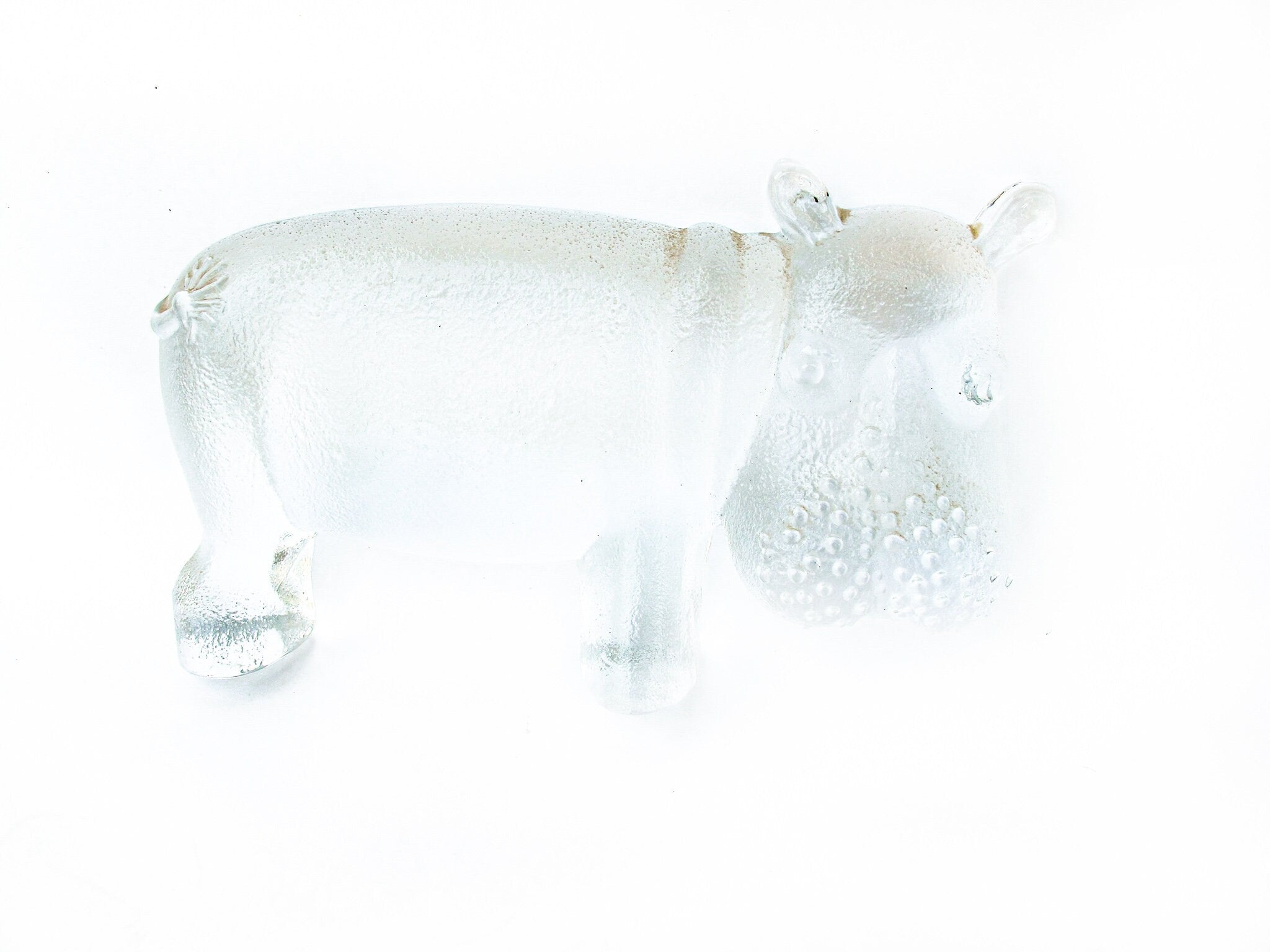 Glass Hippo Paperweight – Portland Revibe